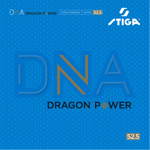 Stiga DNA Dragon Power 52.5 Table Tennis Rubber – Table Tennis World Australia