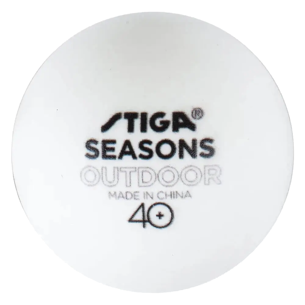 Stiga Seasons 40+ Outdoor Table Tennis Balls – Table Tennis World Australia